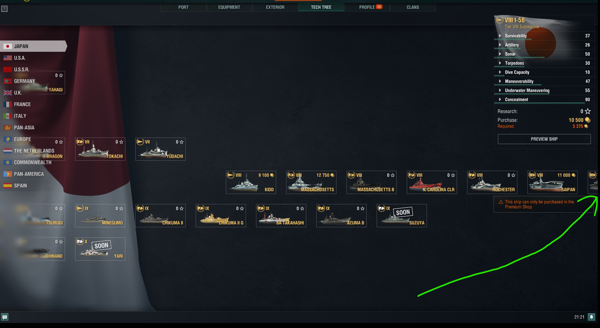 Another All Ships in Tech-Tree Mod - Mods & Addons - Aslain.com