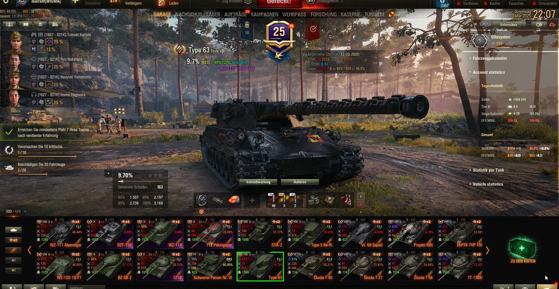 Anzeigefehler in der Garage - Issues & bug reporting - Aslain.com