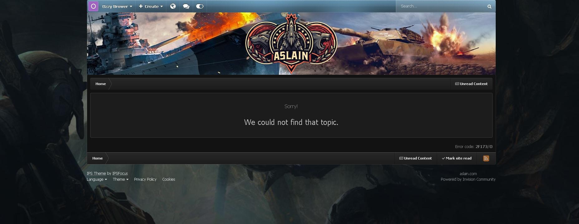 The link to the WoT mods is not working - Issues & bug reporting - Aslain.com