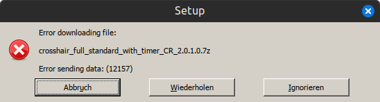 no connection to dl-server after starting mod-installer - Issues & bug reporting - Aslain.com